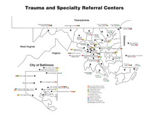 Trauma Centers - Maryland TraumaNET
