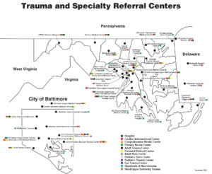 Trauma Centers - Maryland TraumaNET