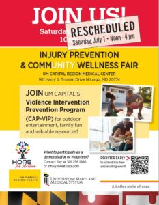 UM Capital Region's Injury Prevention & Community Wellness Fair ...